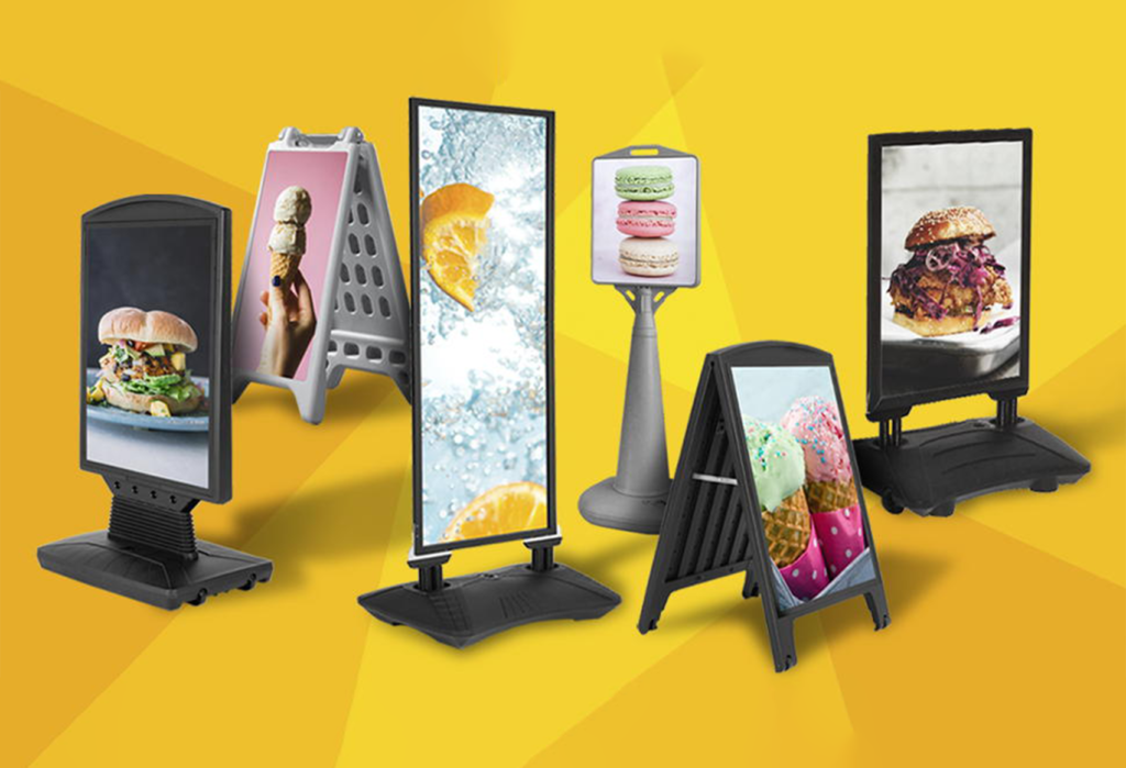 Illuminated LED Footpath Signage for Easy Navigation