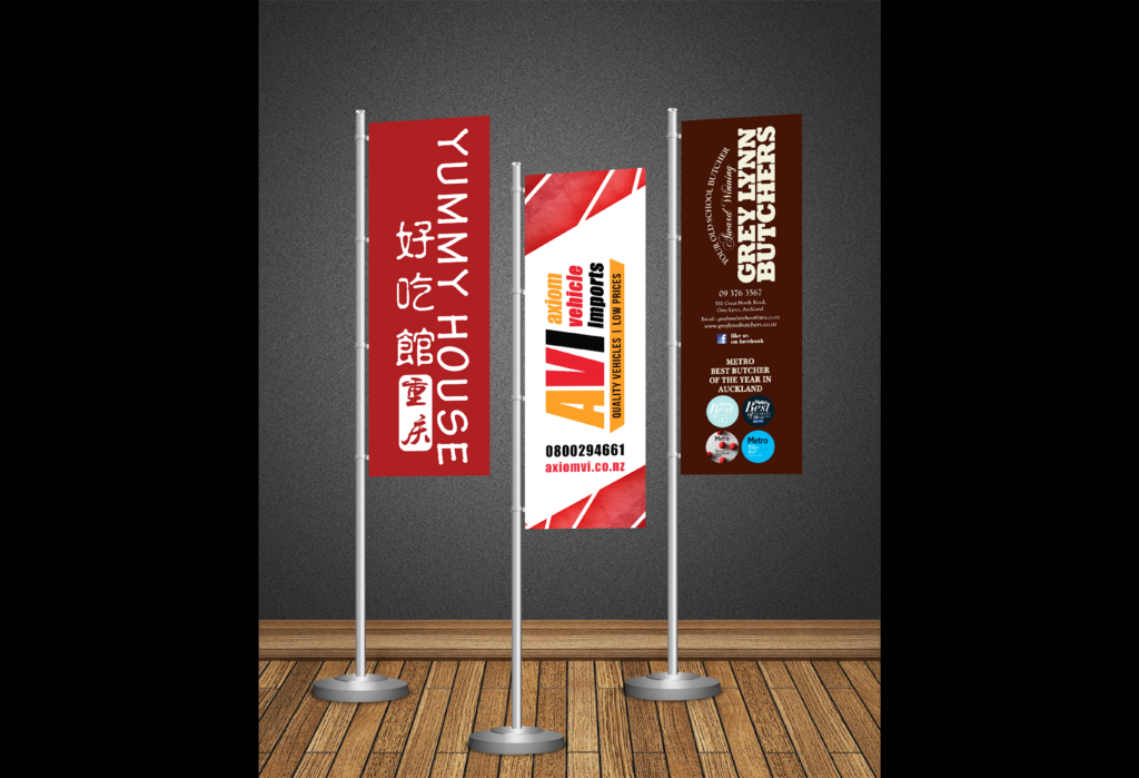 Affordable Straight Custom Flags Banners Available